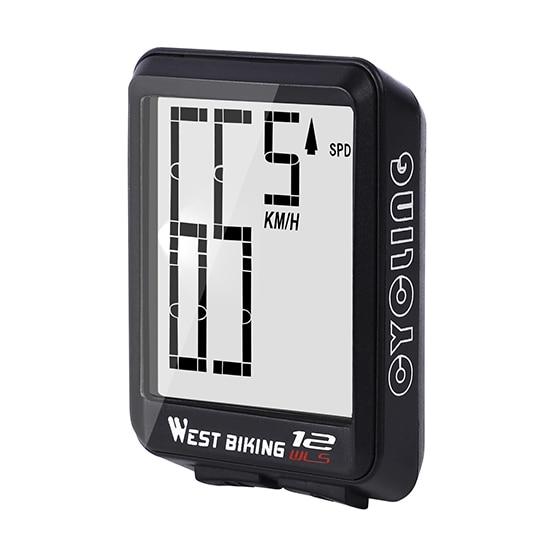 WEST BIKING Large Screen Wireless Bicycle Computer
